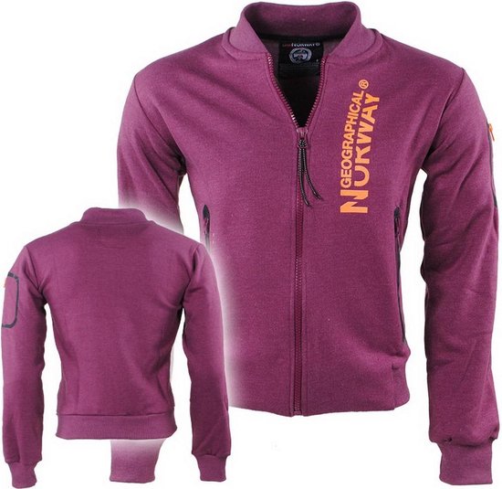 Geographical Norway - Heren Vest - Dry-Tech - Gerez - Bordeaux Rood ...