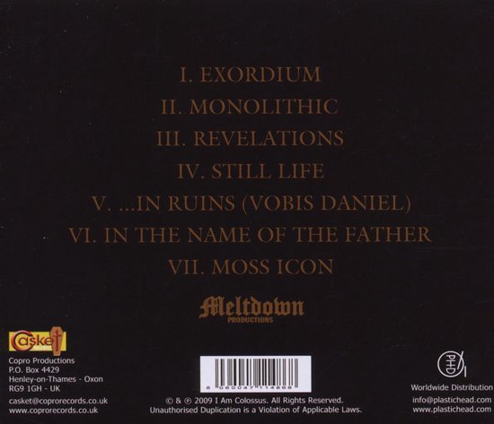 I Am Colossus, I Am Colossus | CD (album) | Muziek | bol.com