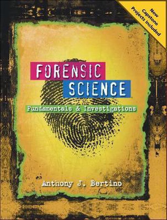 Forensic Science, Anthony Bertino | 9780538731553 | Boeken | bol.com