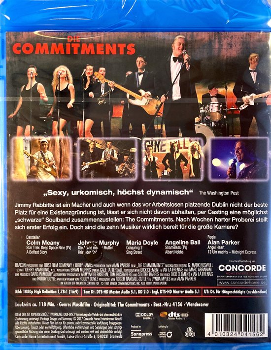 The Commitments [Blu-ray] (Blu-ray) | Dvd's | bol.com