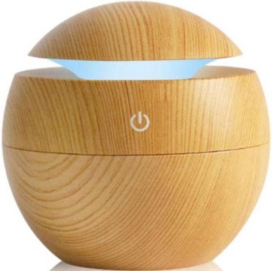 Aroma Diffuser | 130ml | Luchtverfrisser| verdamper | bevochtiger | Hout look | bol.com