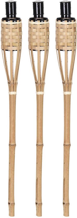 Esschert Design Fakkels 62.6 cm 3 Stuks Bamboe | bol