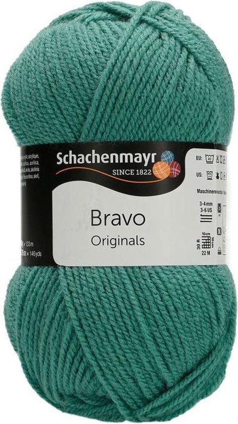 Bravo Wol - 50 gram - Groen | bol