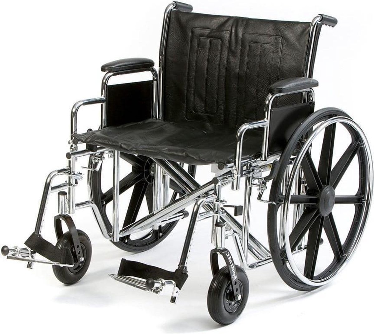 XL Rolstoel tot 204 kg (Zitbreedte 61cm) | bol.com