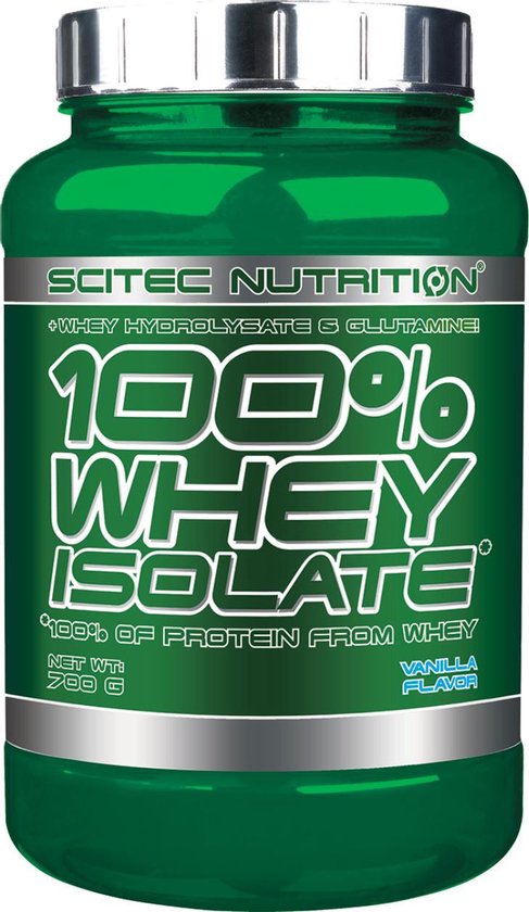 Scitec nutrition 100% Whey Isolate-Vanilla-700 | bol.com