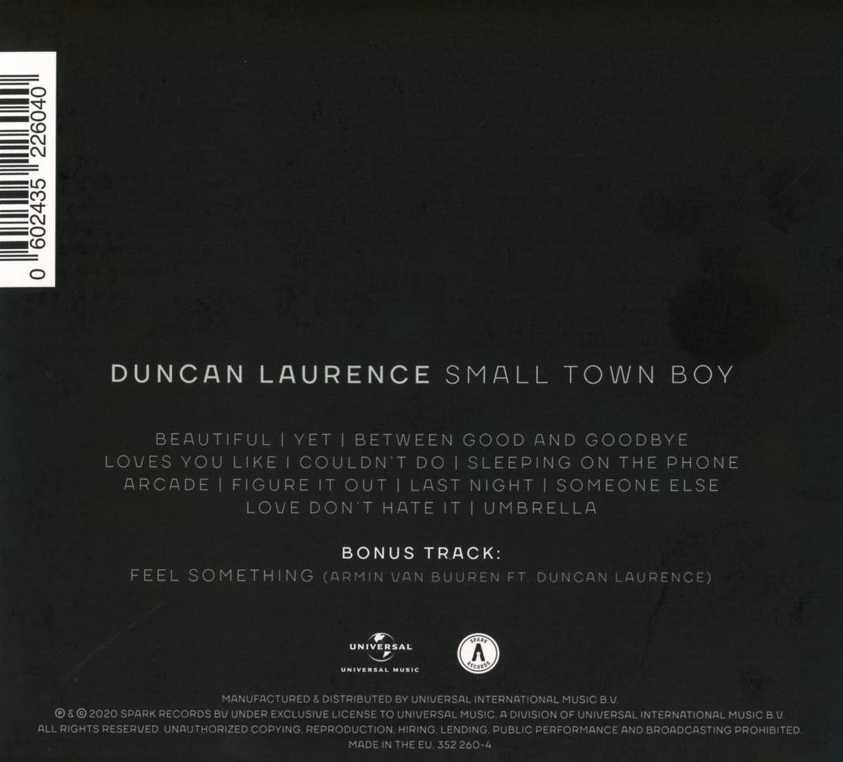 Small Town Boy, Duncan Laurence | CD (album) | Muziek | bol