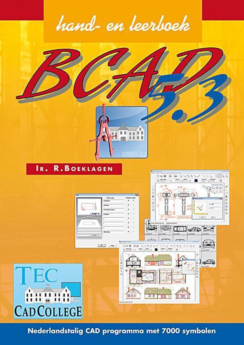 BCAD 5.3 | 9789072487773 | R. Boeklagen | Boeken | bol.com