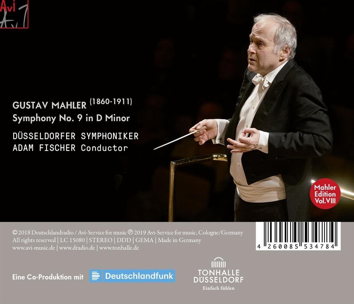 Mahler: Symphony No. 9 In D Minor, Adam Fischer | CD (album) | Muziek ...