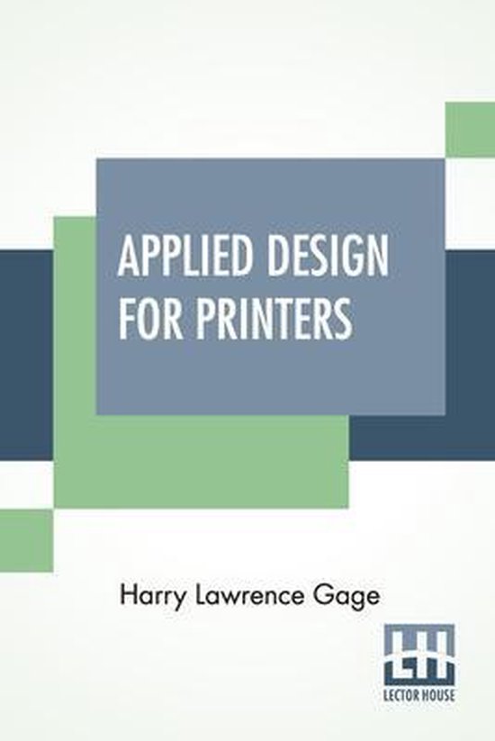 Applied Design For Printers | 9789354201790 | Harry Lawrence Gage ...