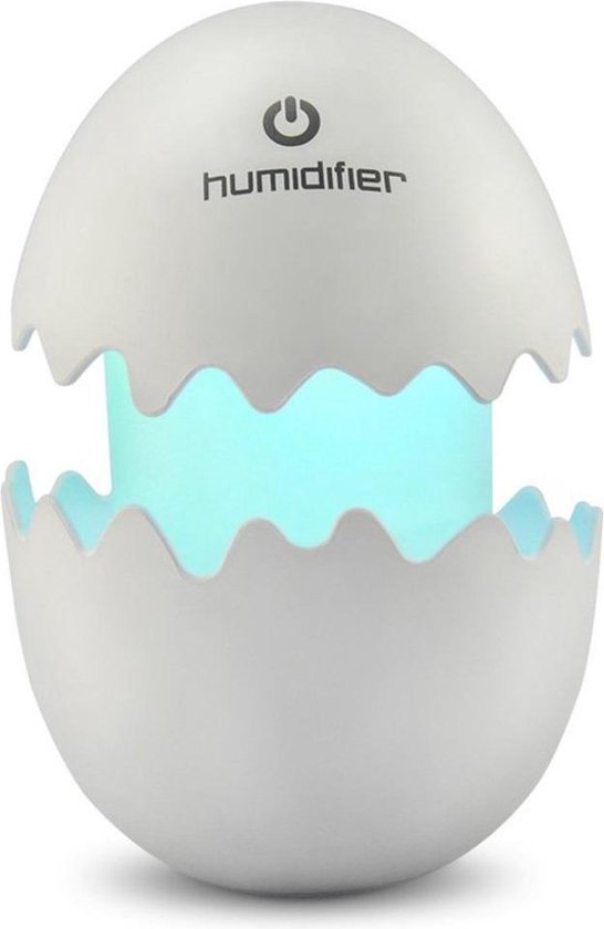 Parya Official - Dinosaurus Ei - Mini Bevochtiger - Wit | bol.com