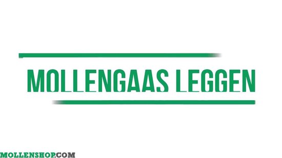 Mollengaas 60 g/m² - Mollennetten 1 meter breed 100 meter lang | bol