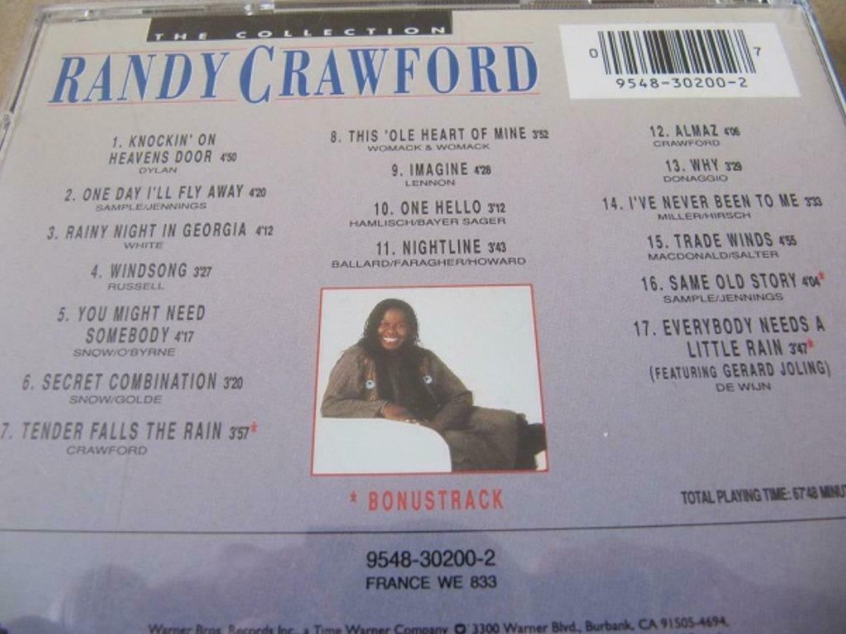 Randy Crawford - Collection, Randy Crawford | CD (album) | Muziek | bol.com