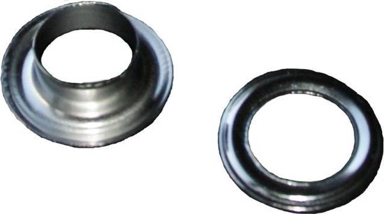 Zeilringen - 23x14x7.5mm - RVS 316 - 50st | bol