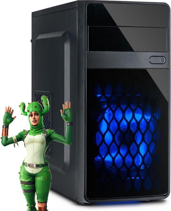 Game PC Echo - Intel Pentium Gold G6400 - 8GB - GTX 1050 Ti - 256GB SSD ...