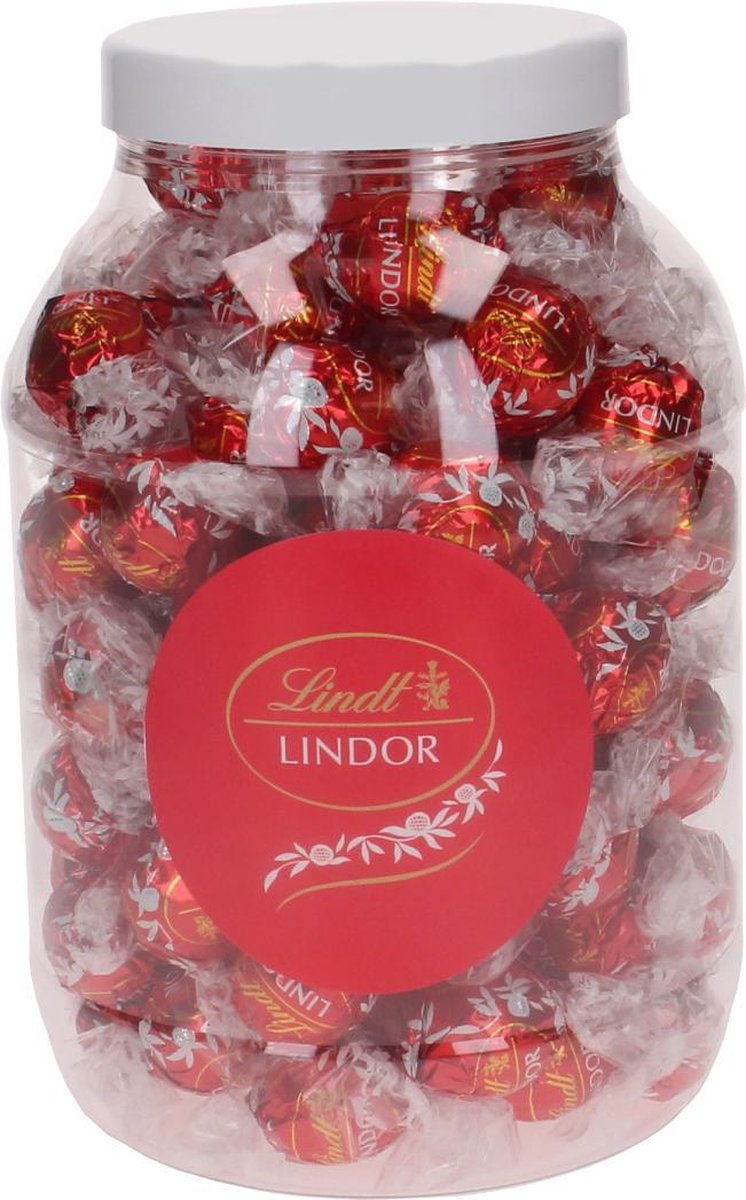 Lindt Lindor melkchocolade ballen - ca. 1200g | bol.