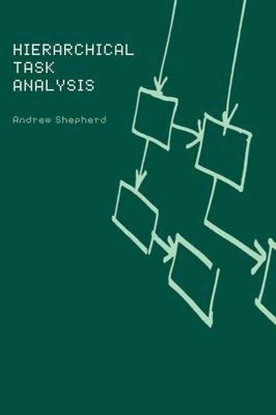 Hierarchial Task Analysis | 9780748408375 | Andrew Shepherd | Boeken ...