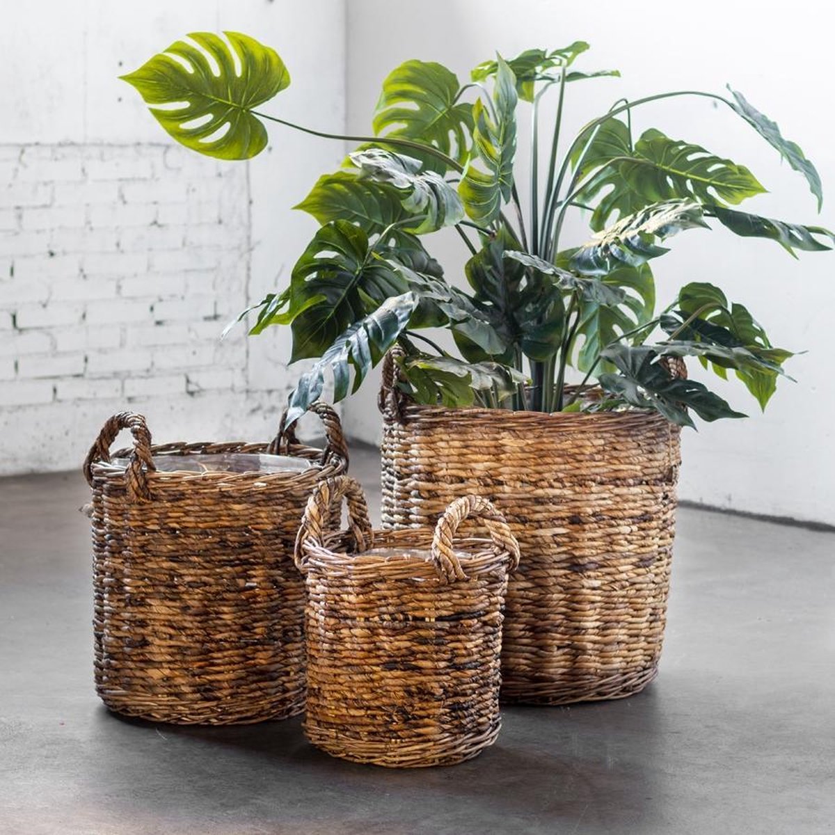 Rotan Mand Rond Abaca | bol.com