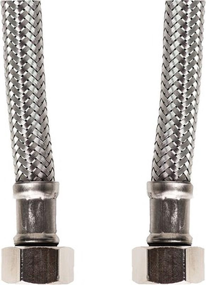 Flexibele slang - 3/8 F x 1/2 F - 40 cm lengte | bol.com