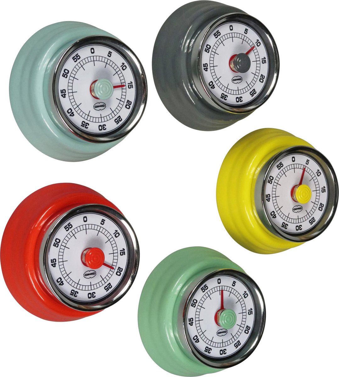 Kookwekker / kitchen timer - blauw / arctic blue - Cabanaz | bol.com