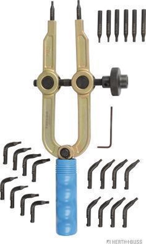 H&B - borgveertang set - Circlipstang - Seegerringtang - Heavy Duty | bol