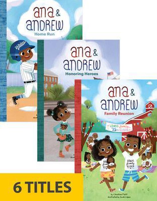 Ana & Andrew Set 3 (Set of 6), Christine Platt | 9781644945193 | Boeken ...