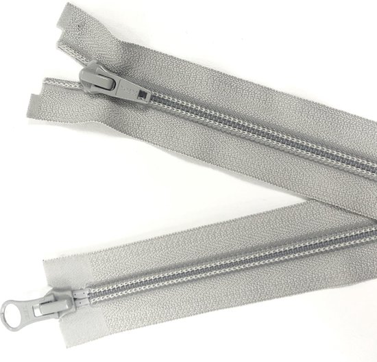 YKK rits, Dubbel Deelbaar rits 90cm lichtgrijs | bol.com