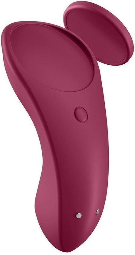 Satisfyer - Sexy Secret Panty Vibrator - Bordeaux Rood3 | bol.com