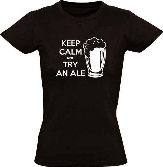 Keep calm and try an ale Heren t-shirt | anaal | speciaal bier | homo ...
