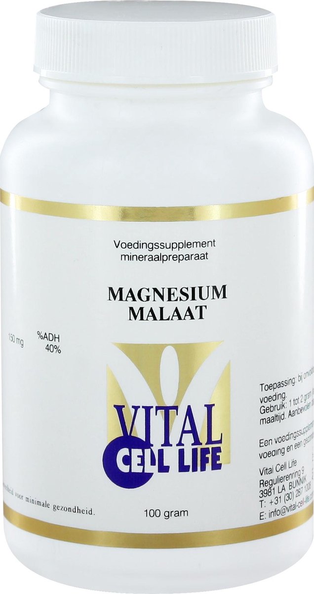 VITAL CL MAGNESIUM MALAAT PD | bol.com