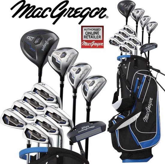 DCT2000 Complete heren golfset met draagtas - Graphite | bol