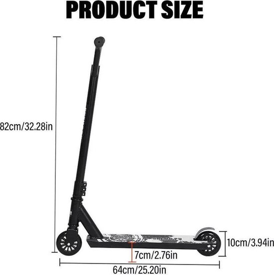 stunt step/Freestyle Stunt Scooter Step Pro - Stuntstep Jongen / Meisje ...