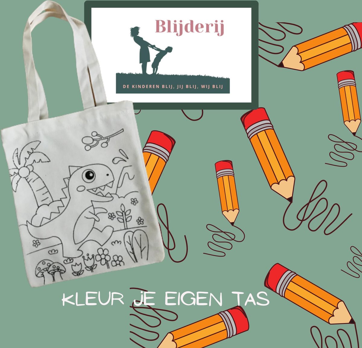 linnen tas om te bedrukken - kinderfeestje - knutselpakket - gymtas ...