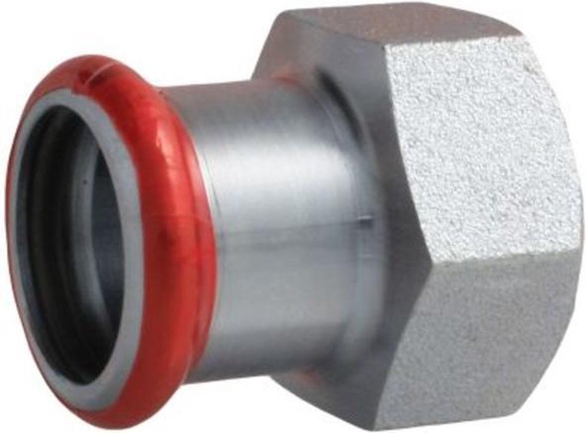 Bonfix Press - Staalverzinkte - perskoppeling - Schroefbus - 1/2" x 15 ...