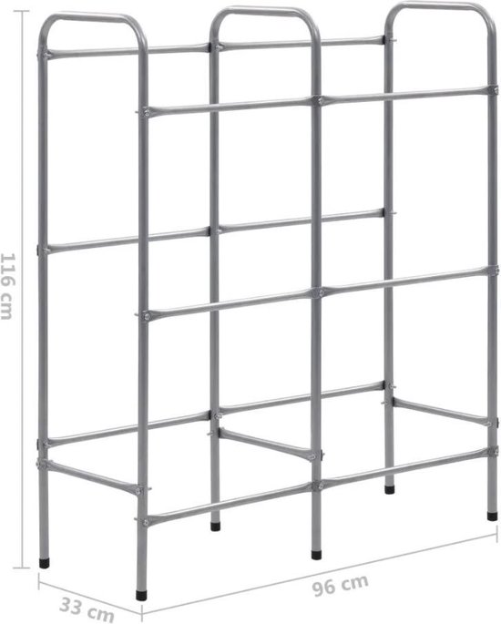 Metalen Rek 6 Kratten Buiten Binnen Frisdrank Camping Garage ...