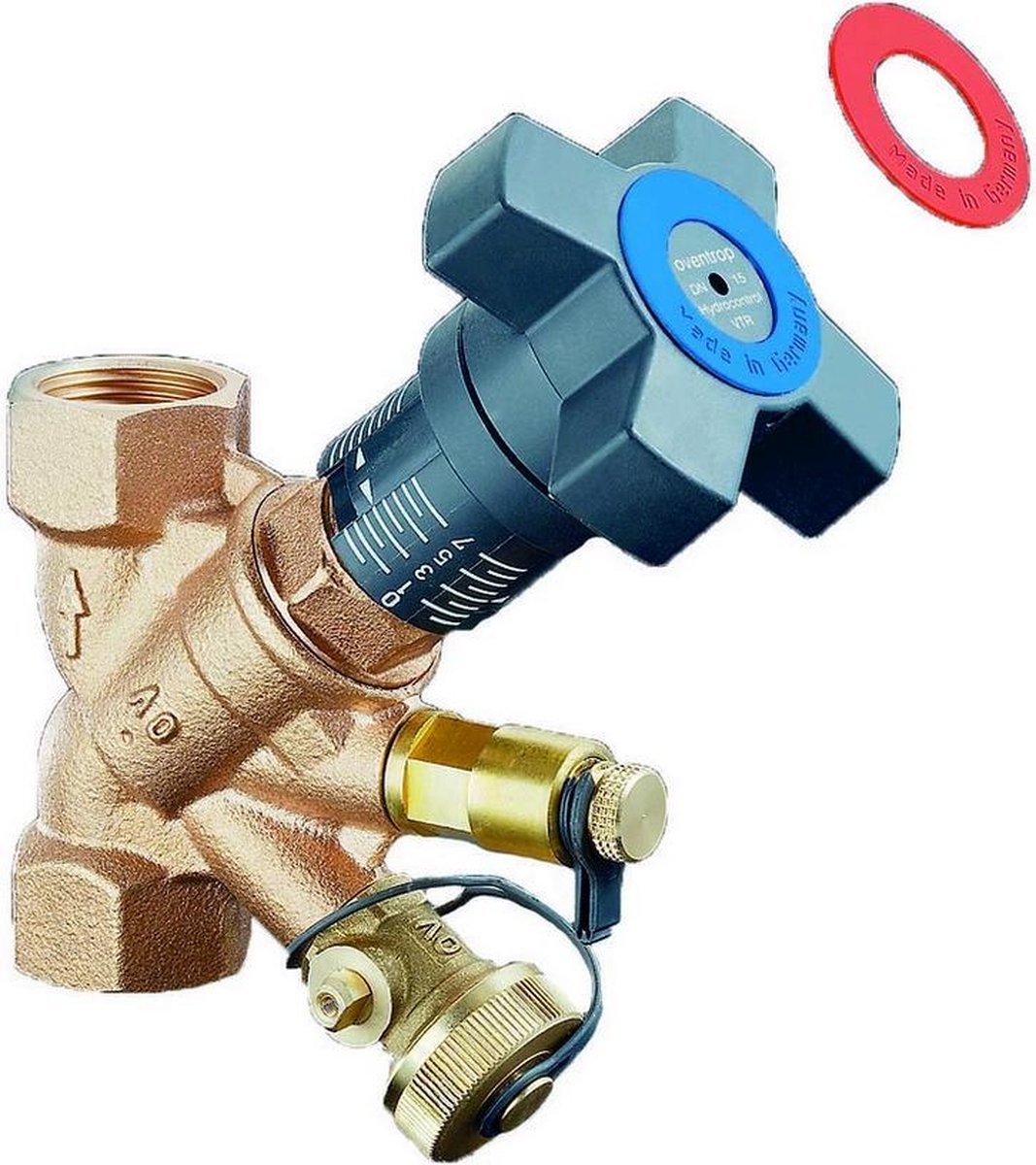 Oventrop Inregelafsluiter BRNS 1 DN25 PN25 Kvs = 889 m3/h binnendraad ...