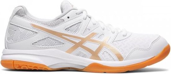 ASICS Gel-Task 2 Dames - Wit / Goud - maat 35.5 | bol.com