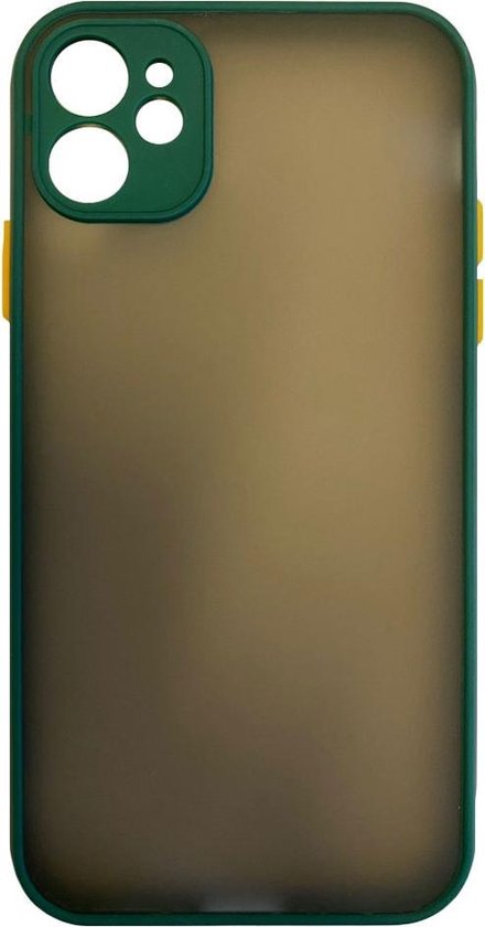 My Choice - Siliconen/Hardcase hoesje voor Apple iPhone 12 - Groen | bol