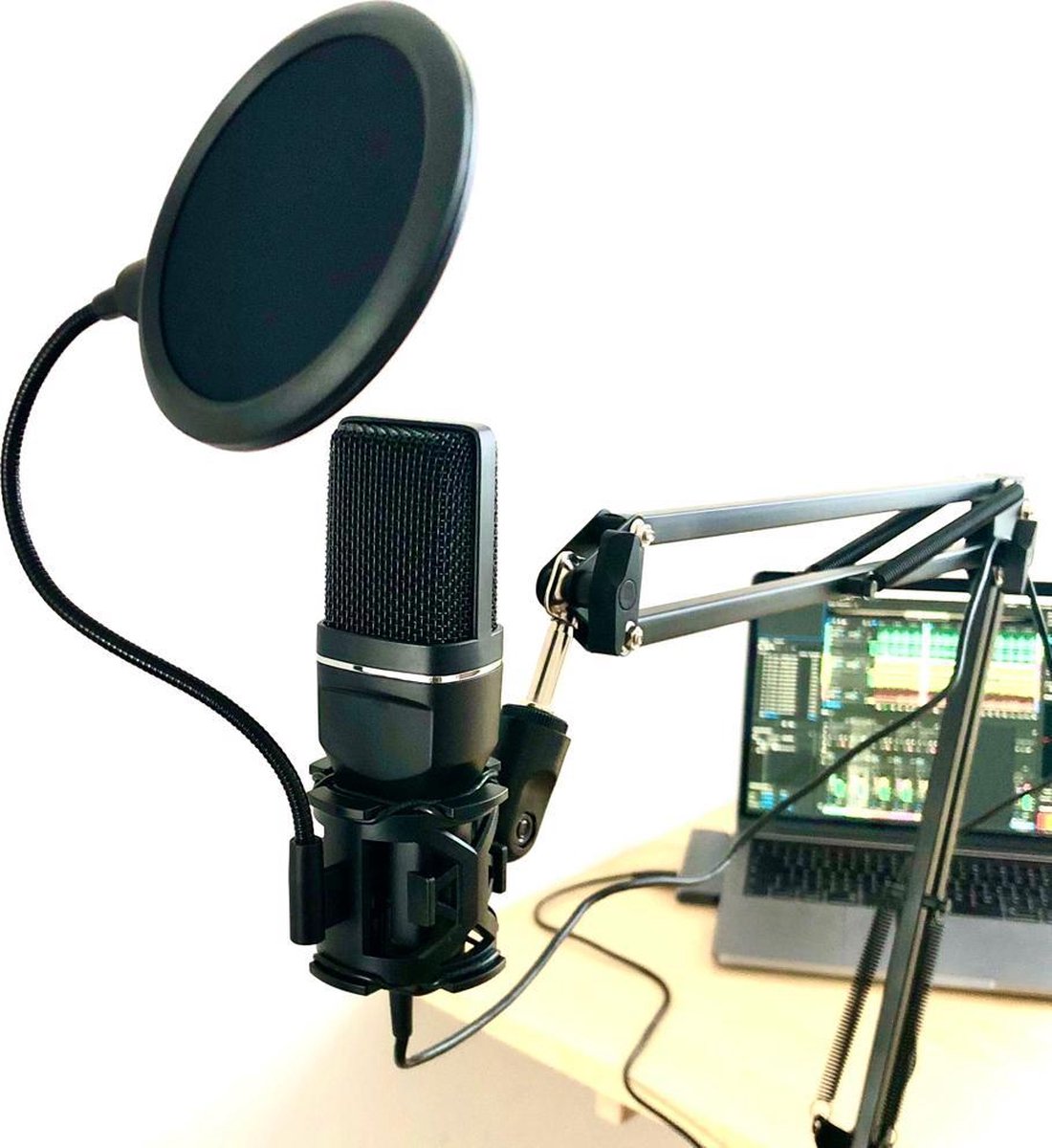 Microfoon arm | microfoon standaard | microfoon statief - 100 cm ...