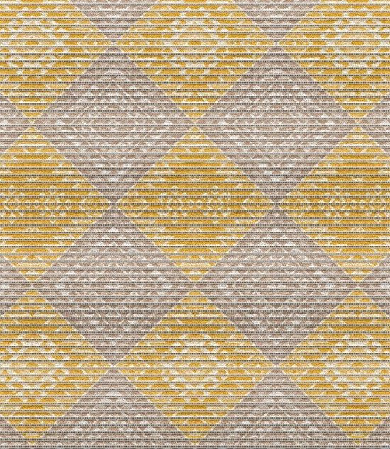 1x Friedola Universele Mat Kella Yellow | 200x65cm | Badmat Badkamermat ...