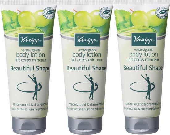 Kneipp Body Lotion Beautiful Shape 4 x 200 ml Voordeelverpakking | bol