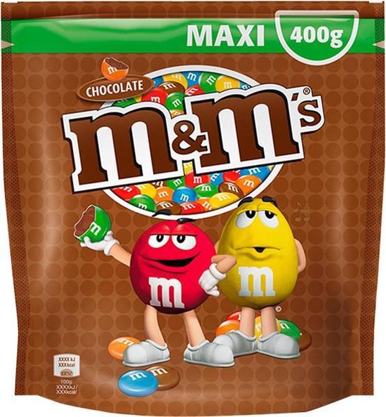 M&M Maxi zakken - 10 x 400 gram | bol.com