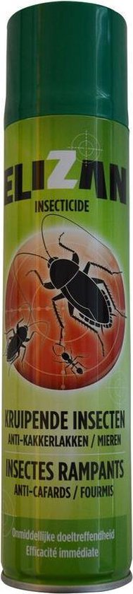 ELIZAN spray insectes rampants 400ml 122312 | bol.com