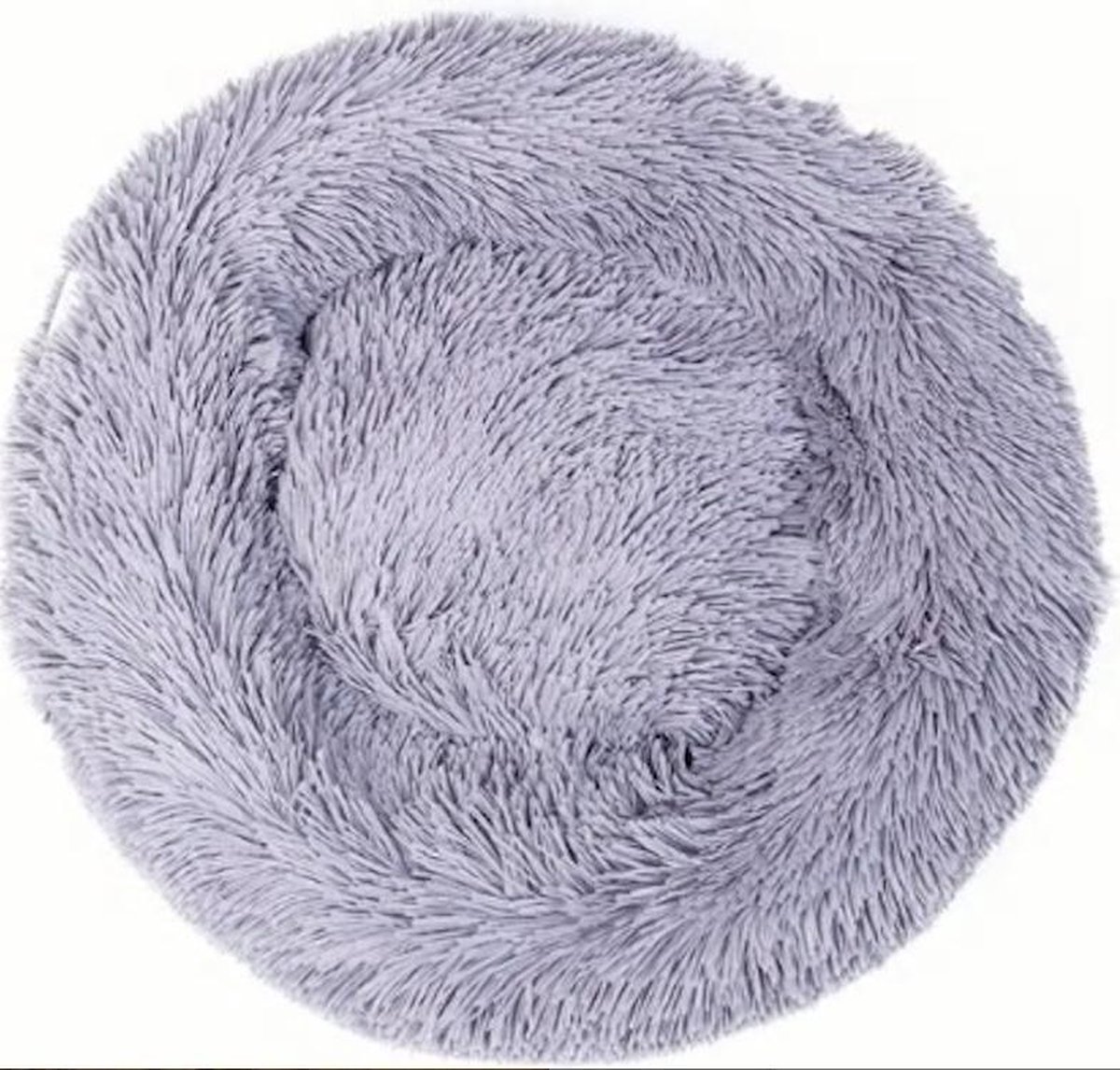 Fluffy donut mand - hondenmand - kattenmand - pluche - wasbaar - zacht ...