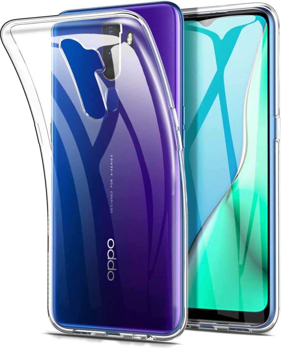 bol.com | OPPO A5 2020 Hoesje - Transparant Siliconen Back Cover ...