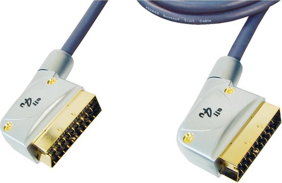 Premium 21-pins Scart kabel - 5 meter | bol