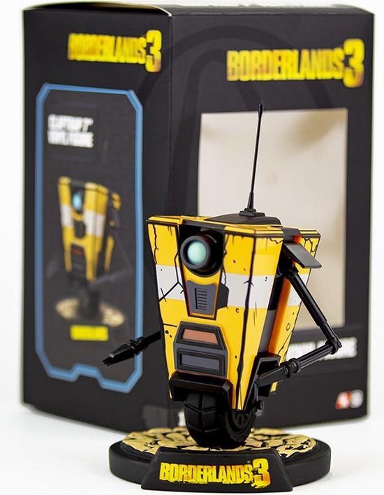 Crowded Coop Borderlands 3: Claptrap 7 inch Vinyl Figure | bol