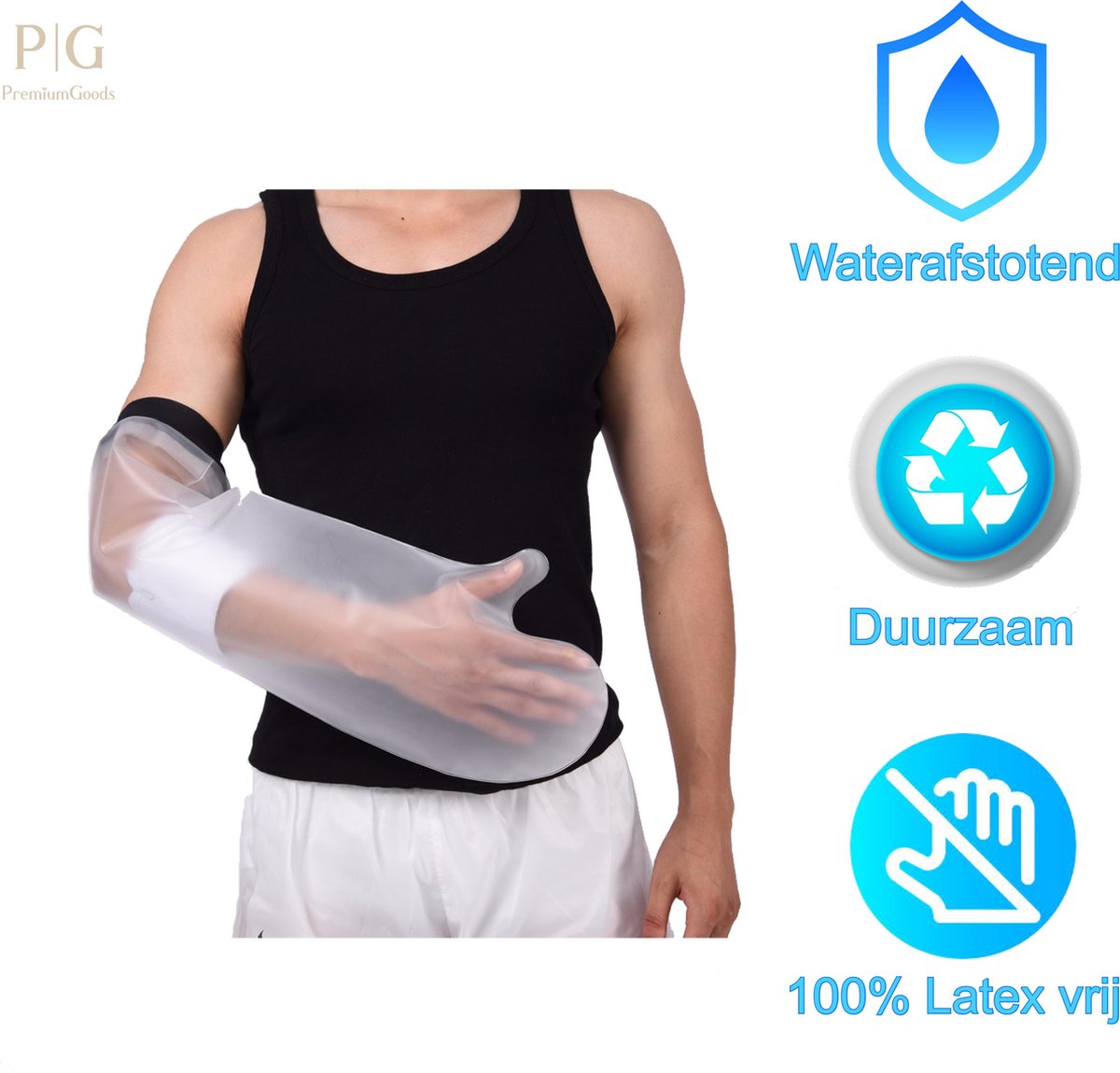 SealCuff Douchehoes Onderarm / Arm- Gebroken Onderarm Douchebescherming ...