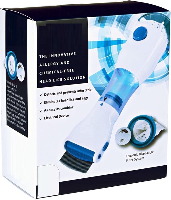 Elektrische Vlooienkam tegen Luizen voor Honden en Katten inclusief 3 ...