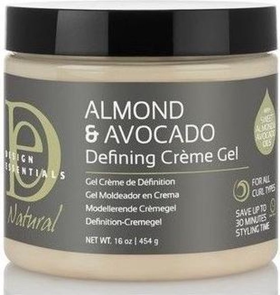 Design Essentials - Natural Almond & Avocado Curl Defining Creme Gel ...