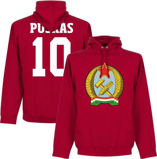 Hongarije 1953 Puskas 10 Hoodie - Rood - S | bol